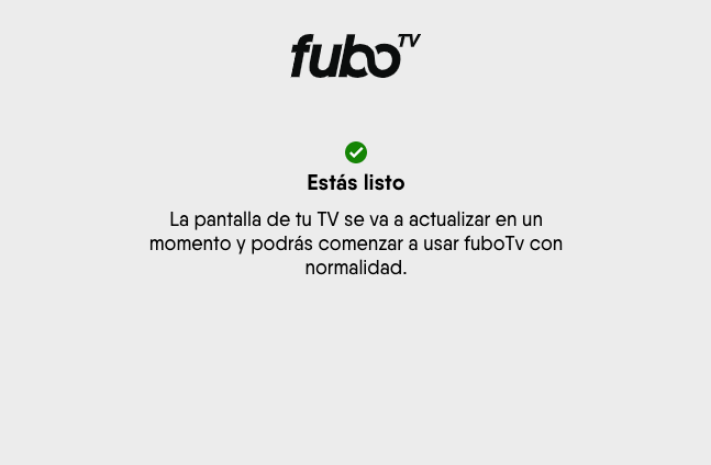 ¿Cómo inicio sesión en la aplicación de fuboTV en mi televisor usando ...