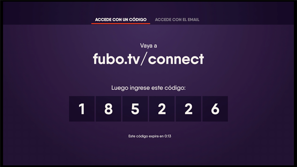 ¿Cómo inicio sesión en la aplicación de fuboTV en mi televisor usando ...